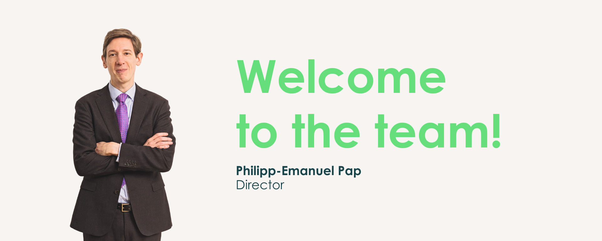 Welcoming Philipp-Emanuel Pap as new senior hire | MP Corporate Finance